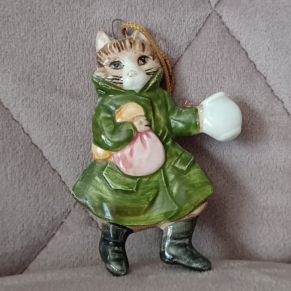 Schmid | Holiday | Vintage984 Schmid Porcelain Puss N Boots Christmas ...